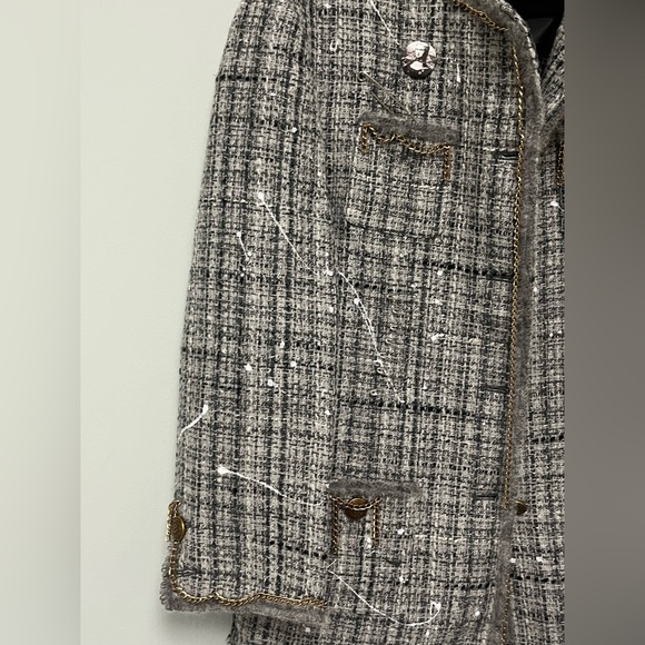 R13 | Jackets & Coats | R3 Slouch Tweed Jacket Size Medium | Poshmark